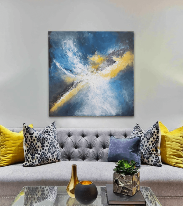 Tableau TBOURIDA Peinture Acrylique Théme Marocain