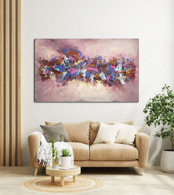 Tableau TBOURIDA Peinture Acrylique Théme Marocain